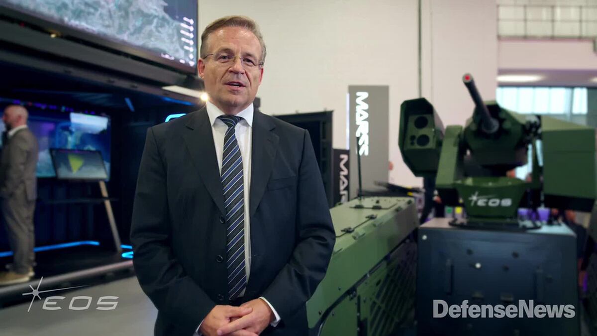 EOS showcases high-energy lasers and counter-drone systems at DSEI