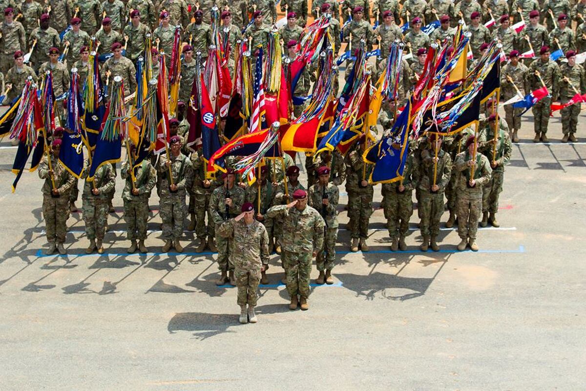 Watch The Rock sing 'happy birthday' to the 82nd Airborne Division