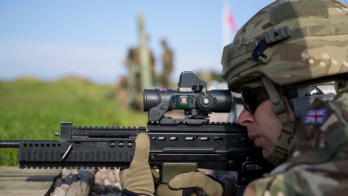 Here’s why you should love the SA80A2 bullpup as much as the Brits do