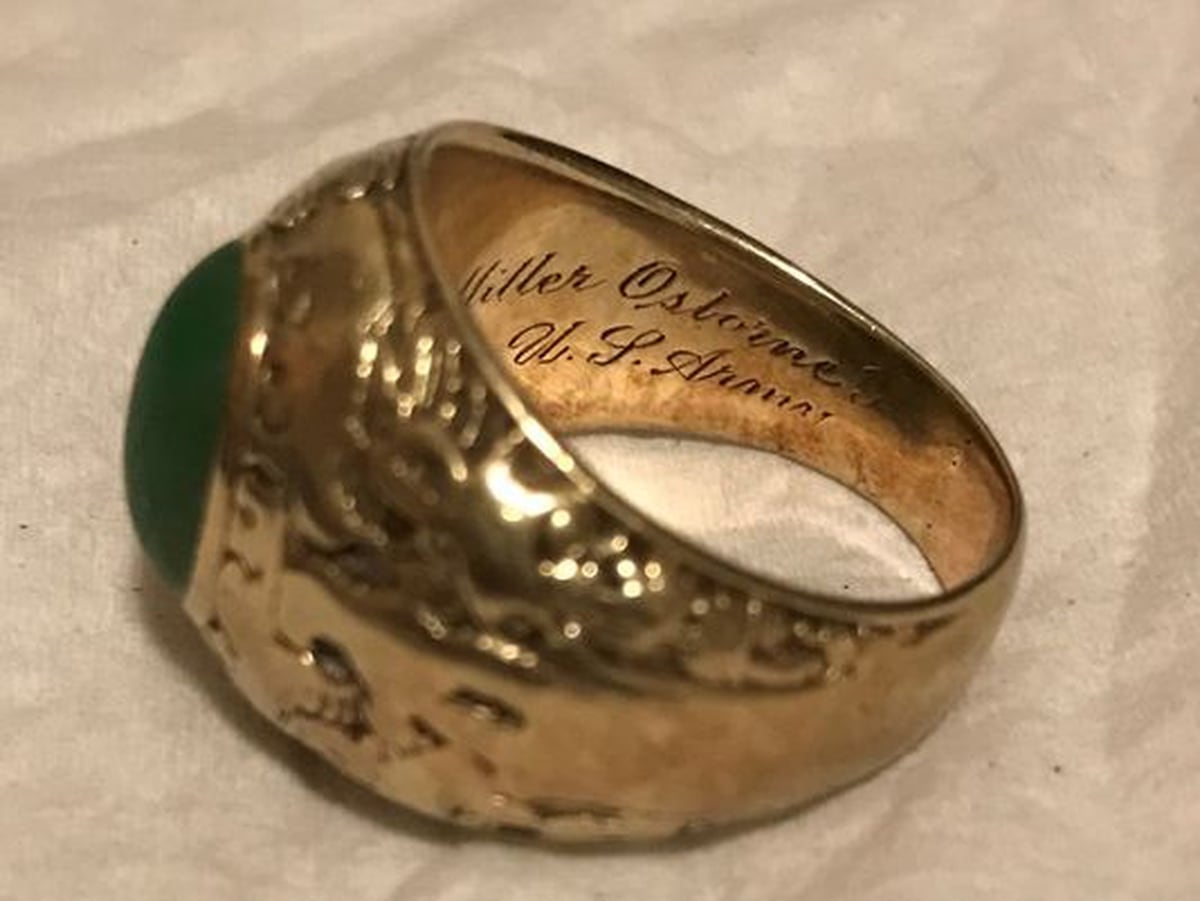 Army general's lost West Point ring unearthed — literally — in Michigan