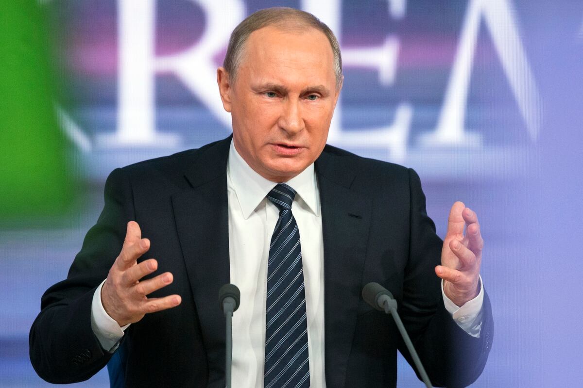 Putin says Russia ready to improve ties with the U.S.