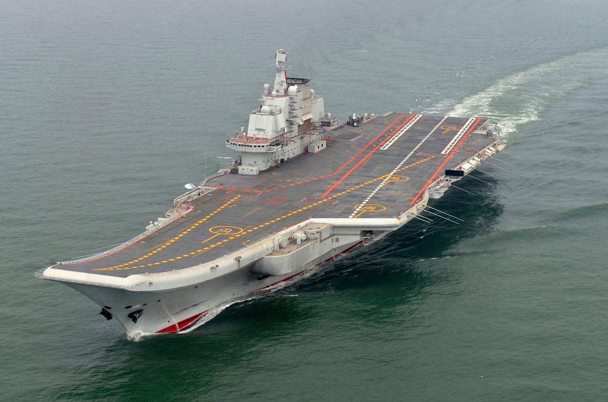 China aircraft carrier capabilities tested on latest mission