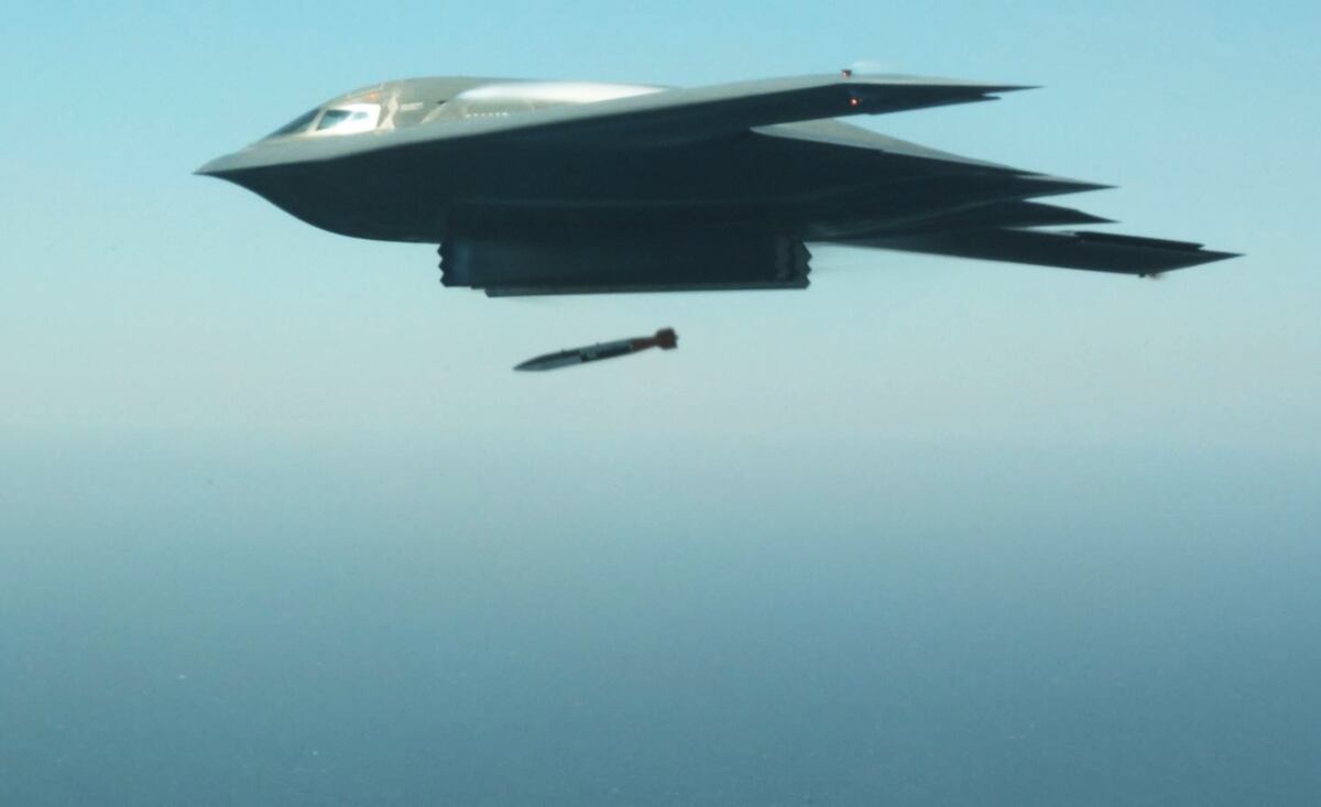 Air Force conducts test-drops of dummy nukes
