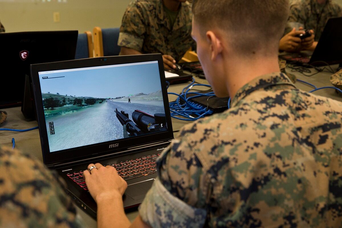 Connecting Marines at the lowest ranks to war fighting simulators