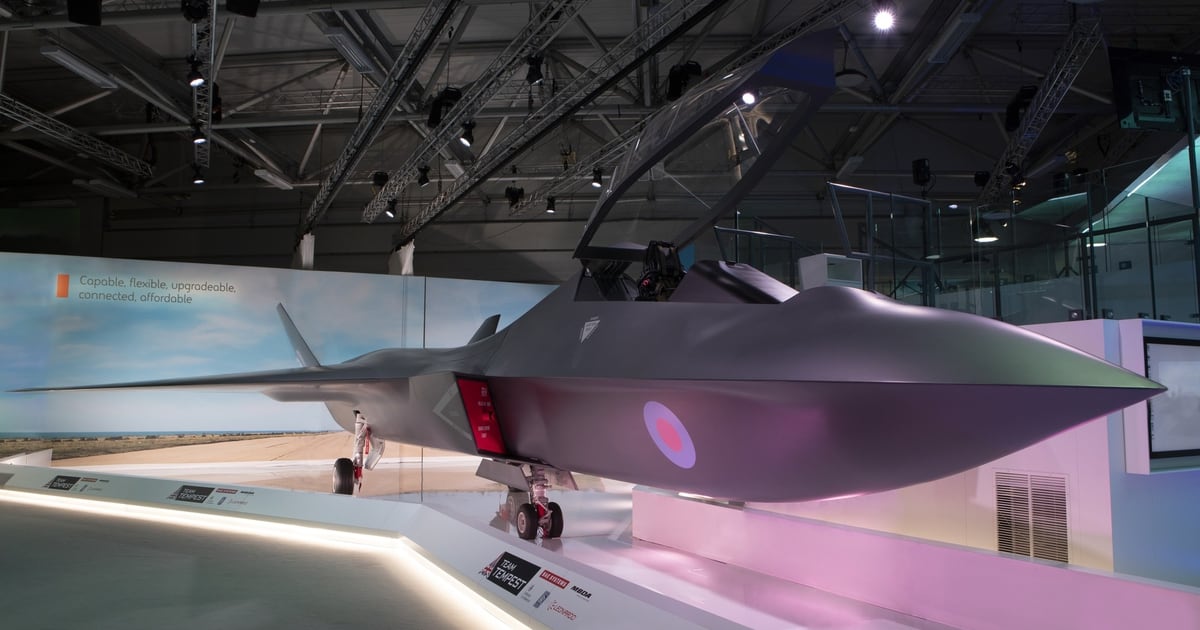Britain reveals combat air strategy alongside new Tempest fighter jet design