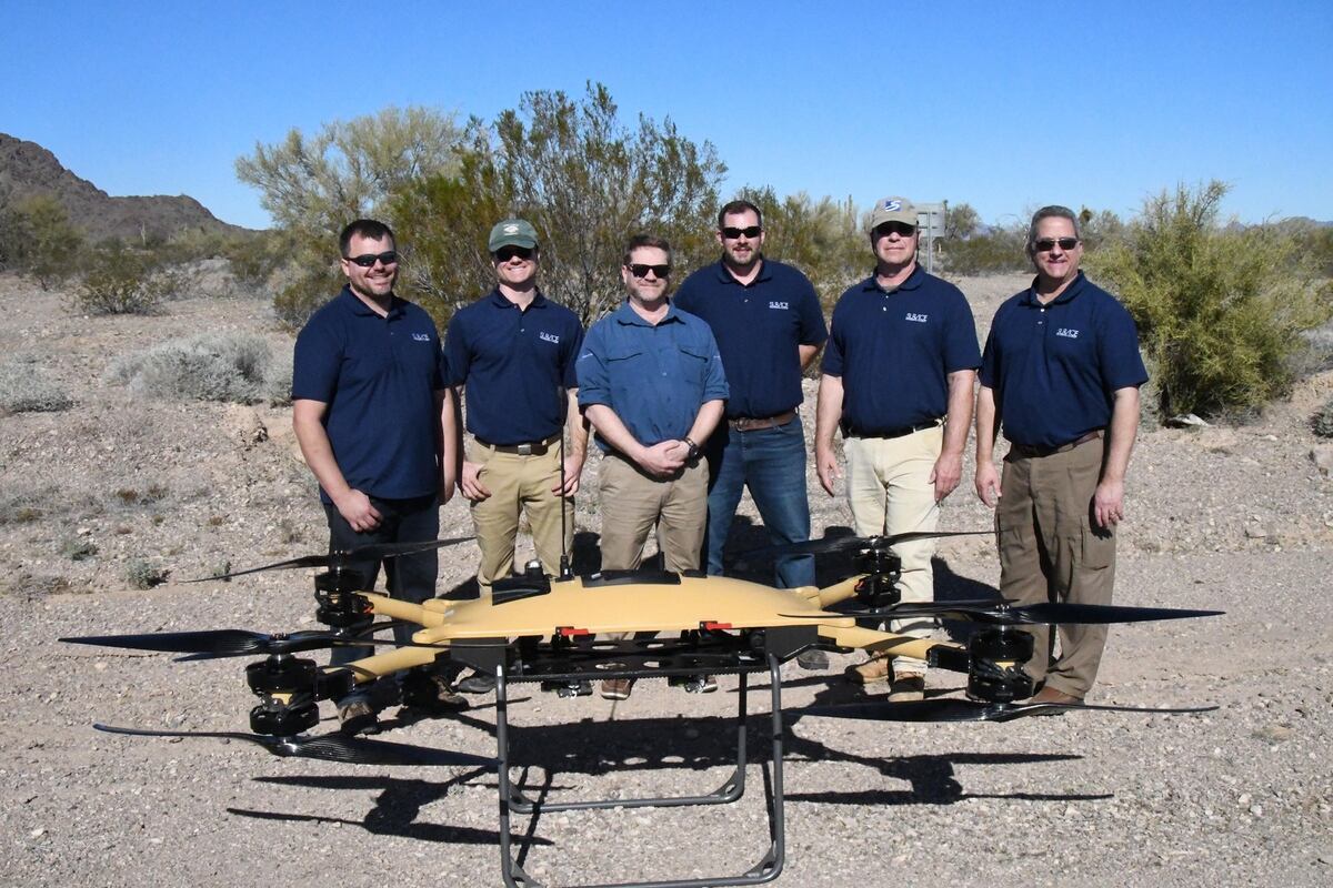 Delivery drones carry dinner to Marines in battle