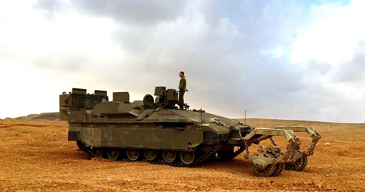 Israel Tests Engineering Versions of APS-Protected Troop Carrier